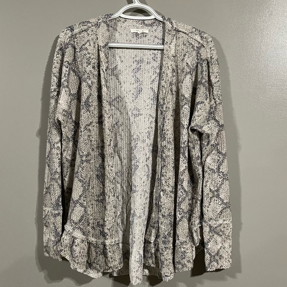 Maurices | Tops | Snake Skin Pattern Cardigan | Poshmark